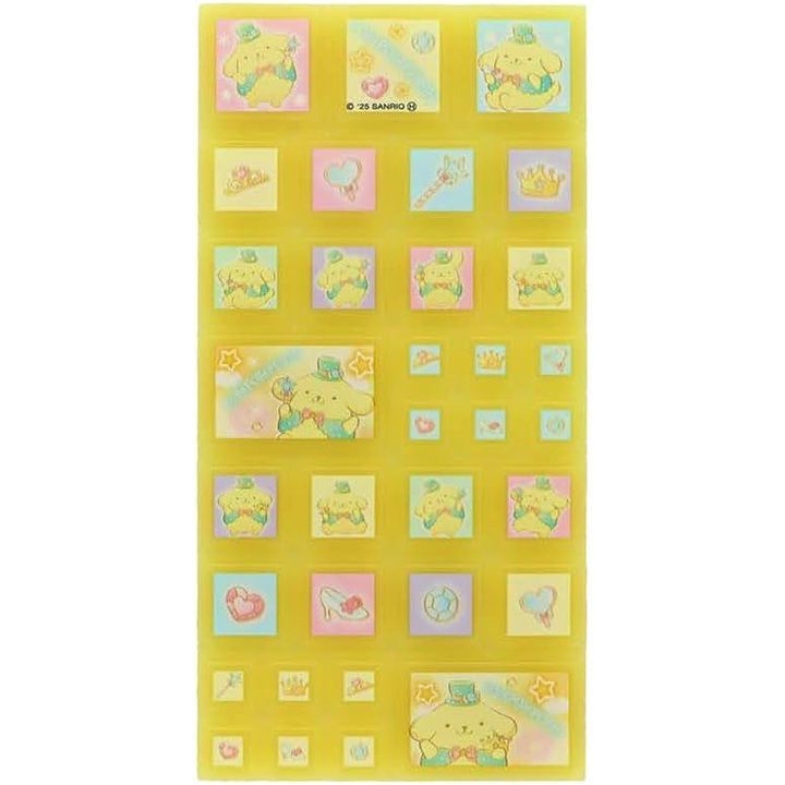 YESASIA: Sanrio Characters Tile Sticker (Pompompurin) - SUN-STAR ...