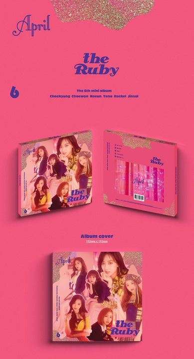 YESASIA: April Mini Album Vol. 6 - the Ruby + Poster in Tube Music ...