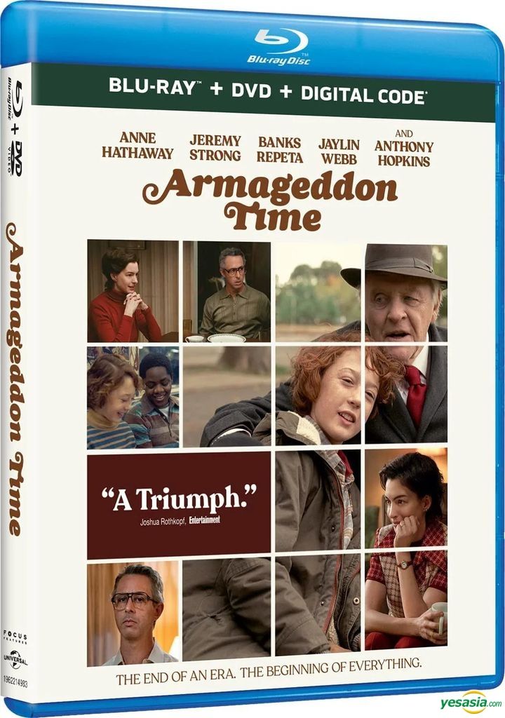 YESASIA: Armageddon Time (2022) (Blu-ray + DVD + Digital) (US Version) Blu-ray - Anthony Hopkins ...