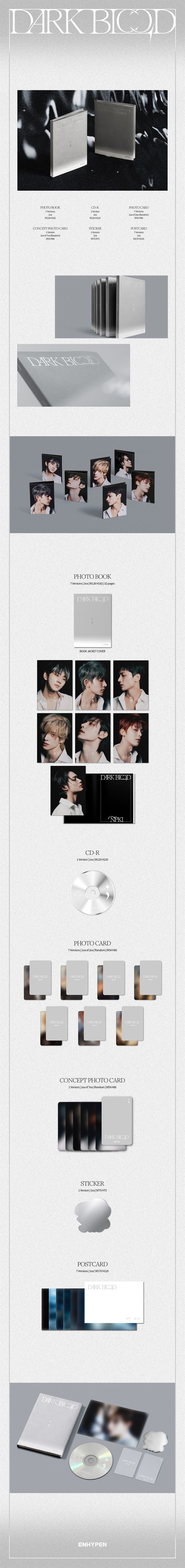 YESASIA: Image Gallery - ENHYPEN Mini Album Vol. 4 - DARK BLOOD (ENGENE ... YESASIA: Image Gallery - ENHYPEN Mini Album Vol. 4 - DARK BLOOD (ENGENE ...