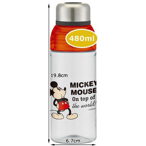 YESASIA: Image Gallery - Mickey Mouse Separate Water Bottle 480ml - North America Site