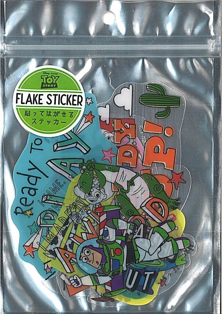 YESASIA: Toy Story Flake Stickers Set (12 Pieces) - S&C - Lifestyle ...
