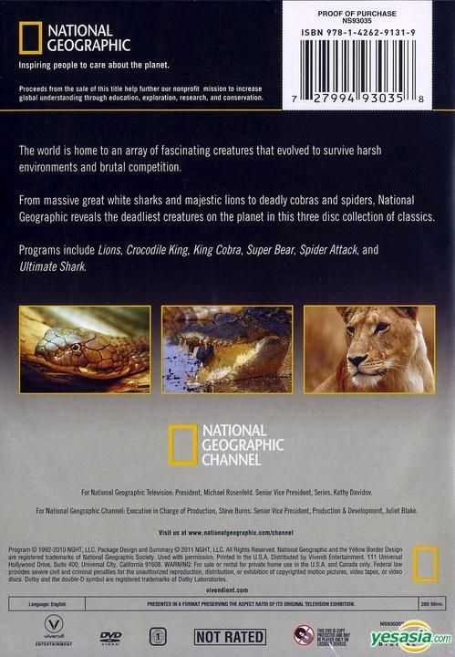 YESASIA: National Geographic Classics: World's Deadliest (DVD) (US Version) DVD - National ...