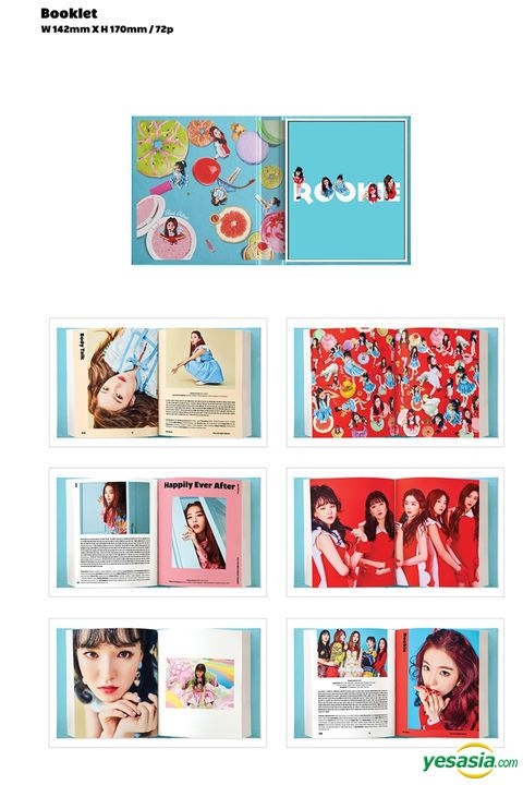 YESASIA: Red Velvet Mini Album Vol. 4 - Rookie (Random Version) + 3 ...