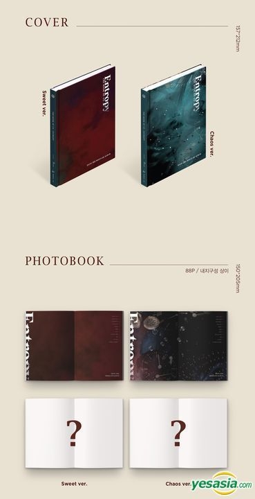 YESASIA: DAY6 Vol. 3 - The Book of Us : Entropy (Sweet Version) CD ...