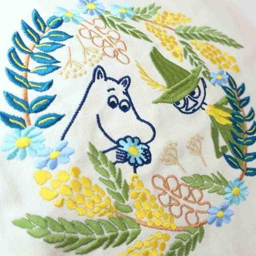 YESASIA: Image Gallery - MOOMIN Tote Bag (spring wreath)