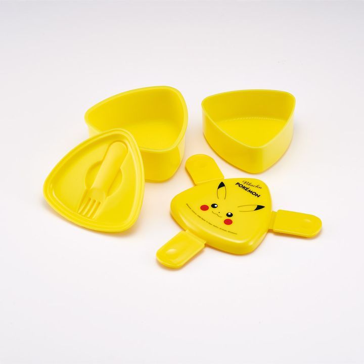YESASIA: Pokemon Pikachu Face Onigiri Box / Food Storage Container ...