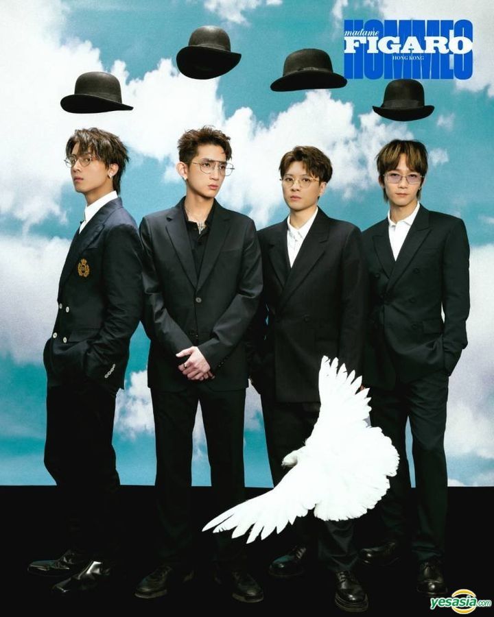YESASIA: 圖片廊 - Madame Figaro HK - ISSUE 29 / February 2025 (封面：Mirror(楊樂文, 江𤒹生, 王智德, 陳瑞輝)) - 北美網站