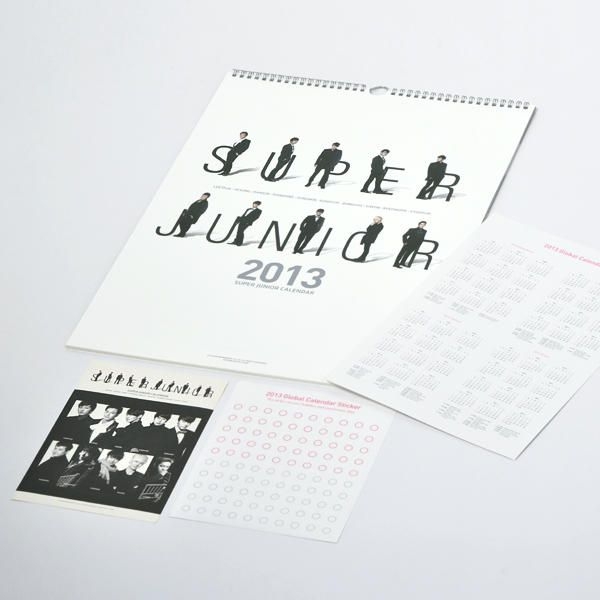 YESASIA: Super Junior - 2013 Wall Calendar CALENDAR,GROUPS,PHOTO/POSTER ...