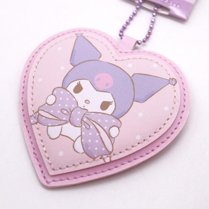 YESASIA: Image Gallery - Kuromi Name Tag with Keychain