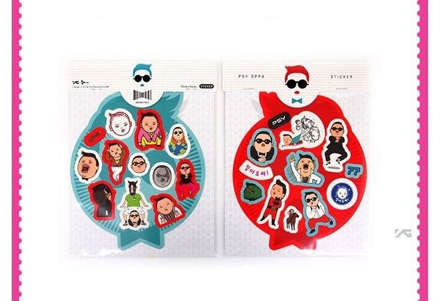 YESASIA: PSY - PSY Concert "Happening" Goods - Sticker Set (2pcs ...