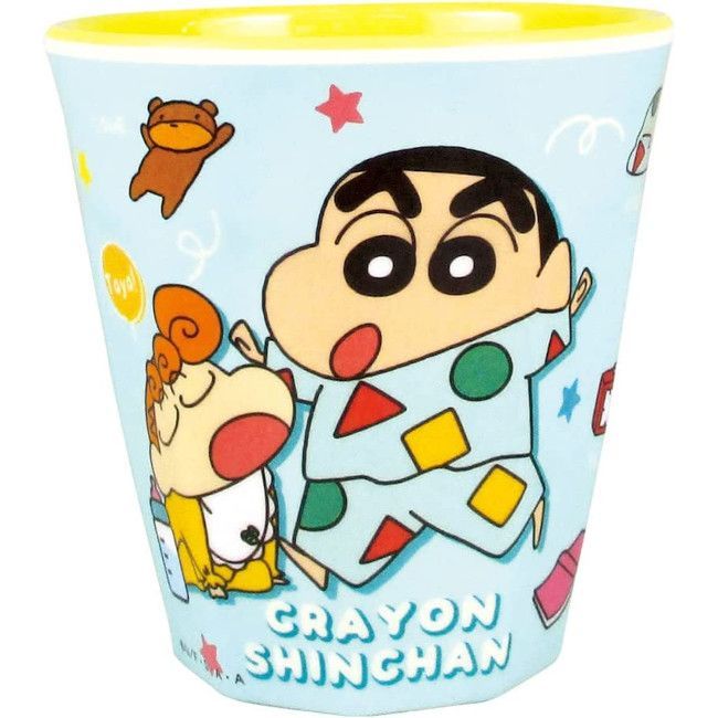 YESASIA: Crayon Shin-Chan Print Plastic Cup (Blue/Green) - T'S Factory ...