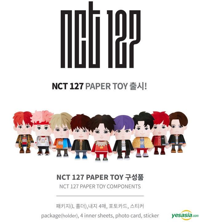 YESASIA : NCT 127 MD - Paper Craft (Jae Hyun) 海報/寫真集,Celebrity Gifts,組合 ...