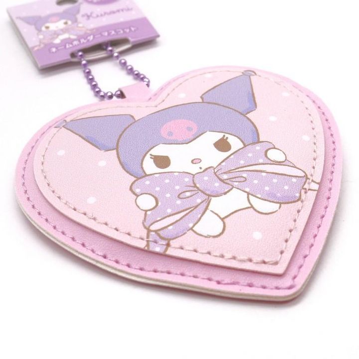 YESASIA: Image Gallery - Kuromi Name Tag with Keychain