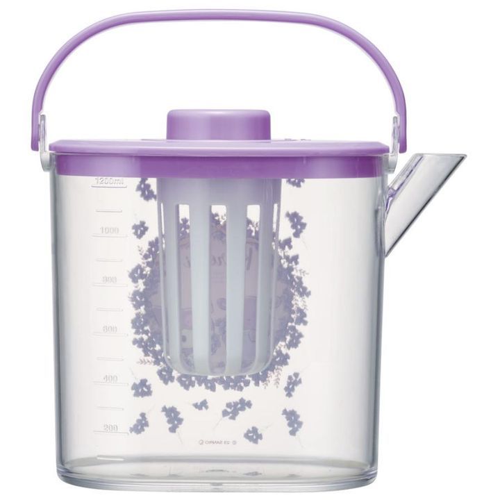 YESASIA: Kuromi Clear Plastic Tea Pot 1.2L - Skater - Lifestyle & Gifts ...
