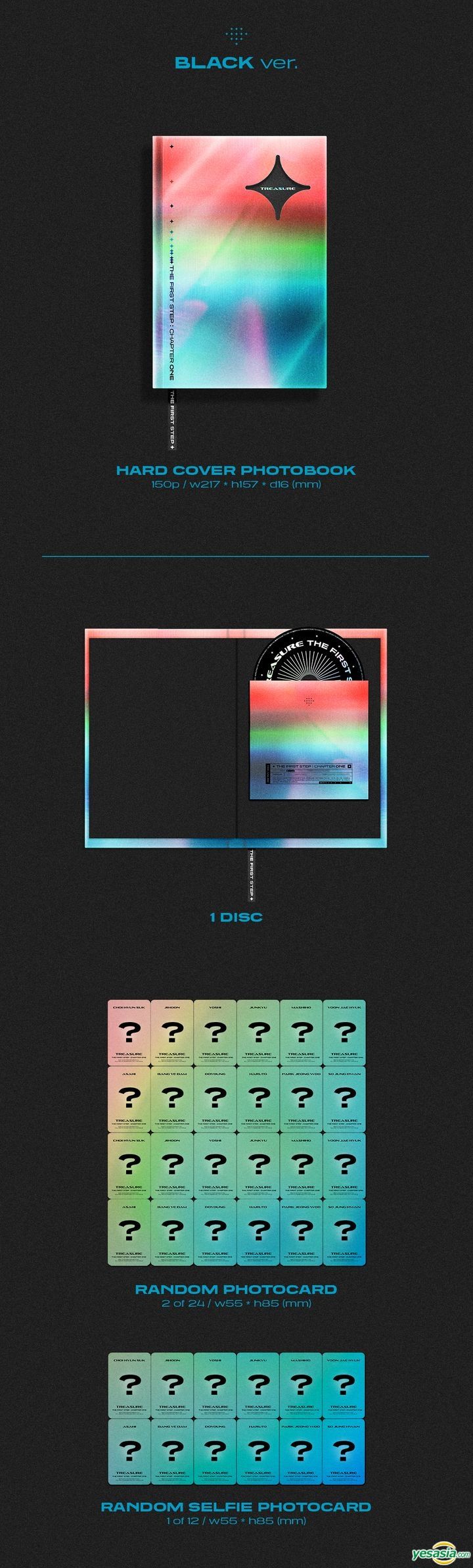 YESASIA: TREASURE Single Album Vol. 1 - THE FIRST STEP : CHAPTER ONE ...