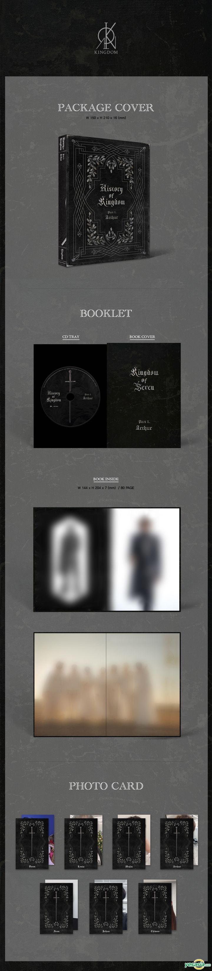 YESASIA: KINGDOM Debut Album - History Of Kingdom: Part I. Arthur ...