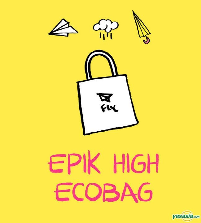 YESASIA: Epik High 2016 Now Playing Official Goods - Eco Bag MALE STARS ...