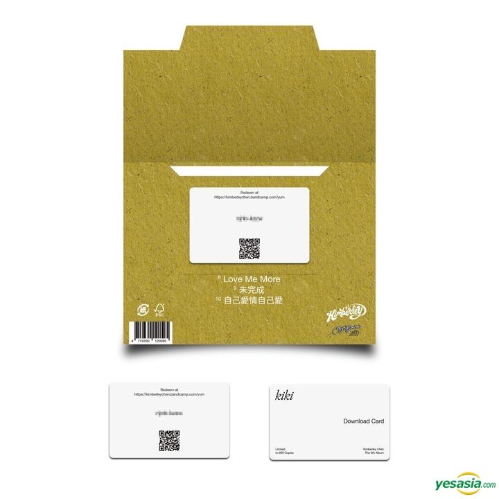 YESASIA: kiki (Download Card) - Kimberley Chen, Avex Taiwan Inc ...