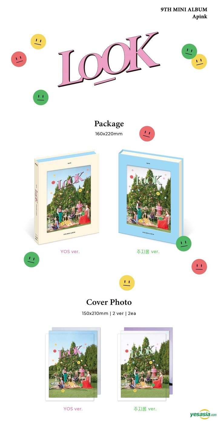 YESASIA: Apink Mini Album Vol. 9 - LOOK (YOS Version) Music - Apink ...