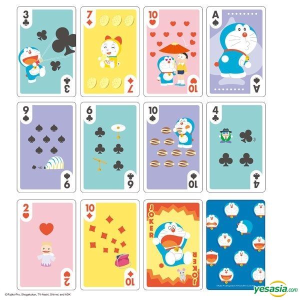 YESASIA: Doraemon Playing Card - Ensky - Lifestyle & Gifts - Free ...