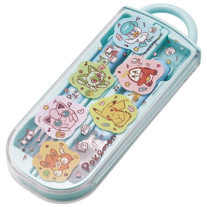 YESASIA: Pokemon Cutlery Set with Case (Joyful days) - Skater ...