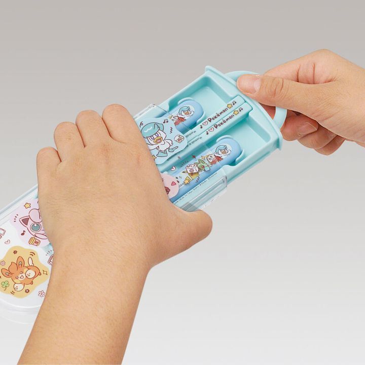 YESASIA: Pokemon Cutlery Set with Case (Joyful days) - Skater ...