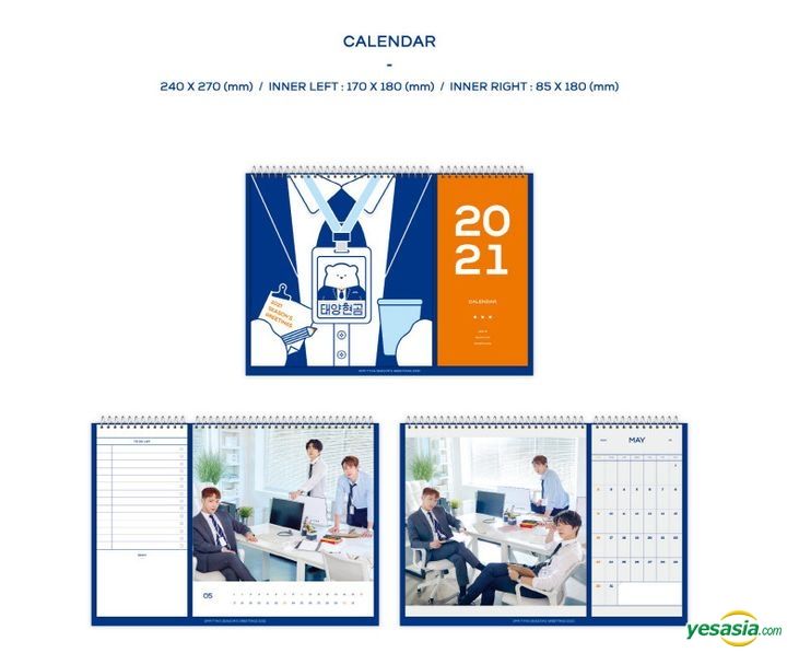 YESASIA: 2PM TYHG 2021 Season's Greetings MALE STARS,Celebrity Gifts ...