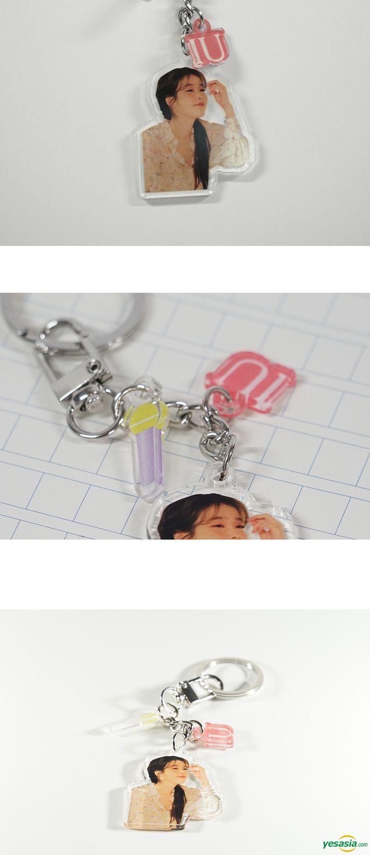 YESASIA: IU [April, 2020] Official Goods - Acrylic Keyring GIFTS,PHOTO ...