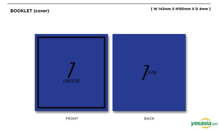 YESASIA: SE7EN Mini Album Vol. 1 - I Am SE7EN CD - SE7EN, Kakao ...