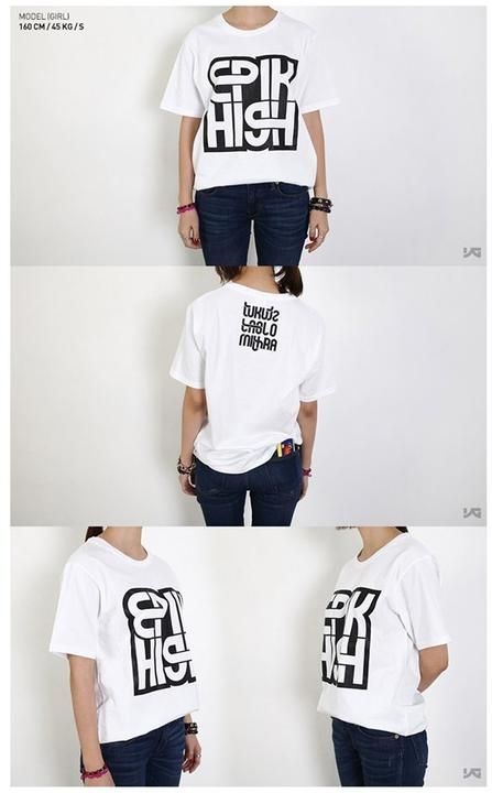 YESASIA: Epik High - 2012 99 Logo T-shirt (Black) (Large) GIFTS,PHOTO ...