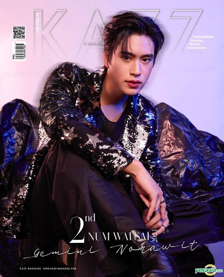 YESASIA: Thai Magazine: KAZZ Vol. 199 - Num Wai Sai 2023 - Gemini (Special Package) MALE STARS ...