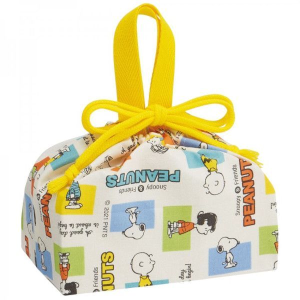 YESASIA: SNOOPY Drawstring Lunch Bag - Skater - Lifestyle & Gifts - Free Shipping