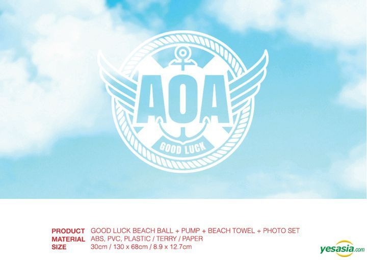 YESASIA: AOA Mini Album Vol. 4 - Good Luck Official Goods - Goods Set ...