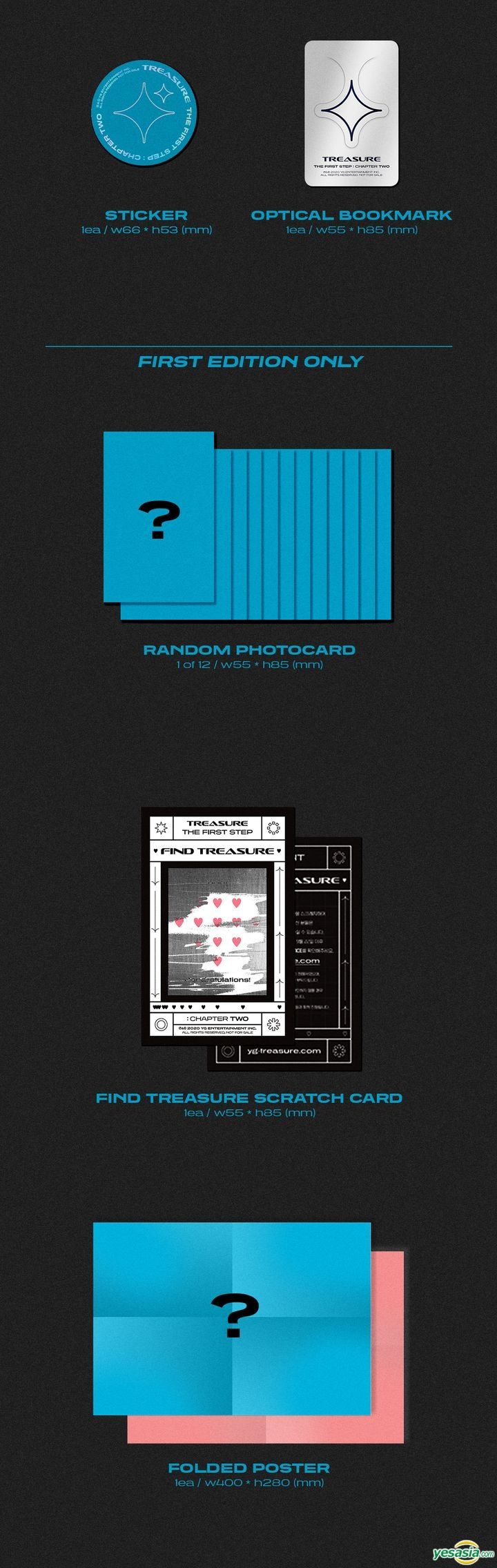 YESASIA: TREASURE Single Album Vol. 2 - THE FIRST STEP : CHAPTER TWO ...
