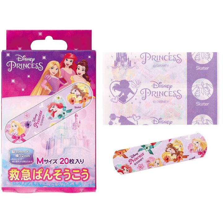 YESASIA: Disney Princess Plaster (Size M) (20pcs) - Skater - Lifestyle ...
