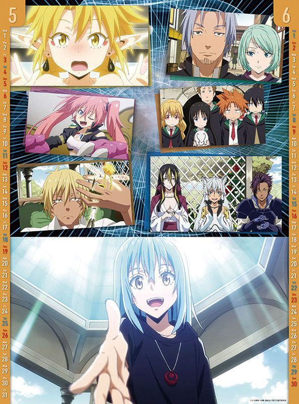 YESASIA: That Time I Got Reincarnated as a Slime 2024 Calendar (Japan Version) PHOTO/POSTER ...