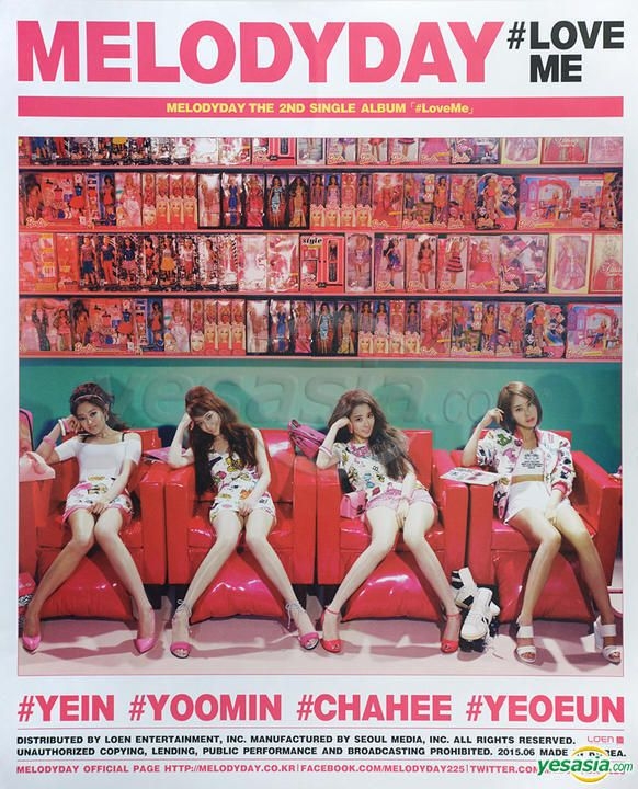 YESASIA: Image Gallery - Melody Day Single Album Vol. 2 - #LoveMe ...