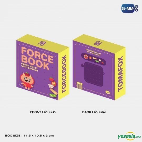 YESASIA: Fanday Bangkok : Force & Book - Rubber Wallet Celebrity Gifts ...