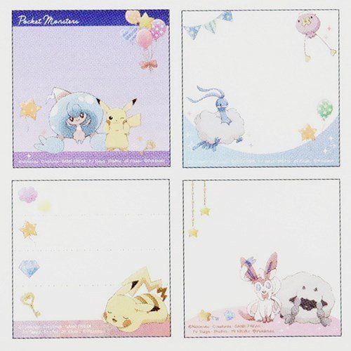 YESASIA: Pokemon Memo Pad (Dream) - Marimocraft - Lifestyle & Gifts ...