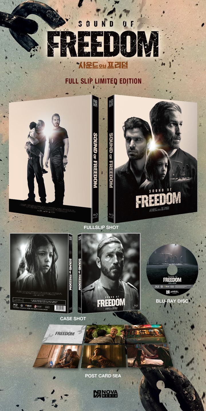 YESASIA: Sound of Freedom (Blu-ray) (Full Slip Numbering Limited ...