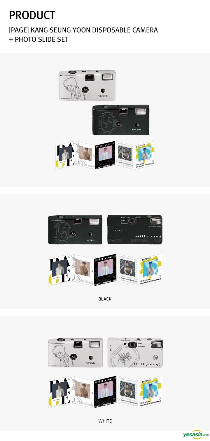 YESASIA: Image Gallery - Kang Seung Yoon [PAGE] Disposable Camera ...