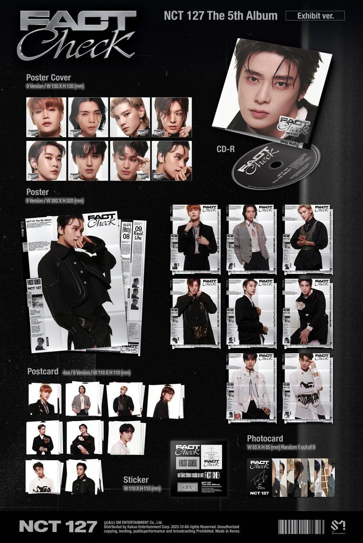 YESASIA : NCT 127 Vol. 5 - Fact Check (Exhibit Version) (Do Young Version) 鐳射唱片 - NCT 127, SM ...