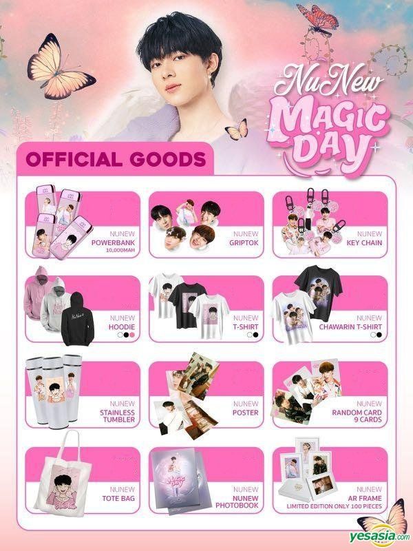 YESASIA: NuNew Magic Day - Official Photobook PHOTO ALBUM,MALE STARS ...