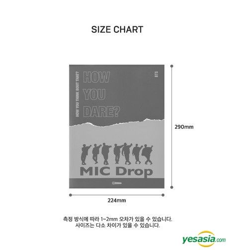 YESASIA: BTS - MIC Drop Magazine Note (Neon) PHOTO/POSTER,MALE STARS ...