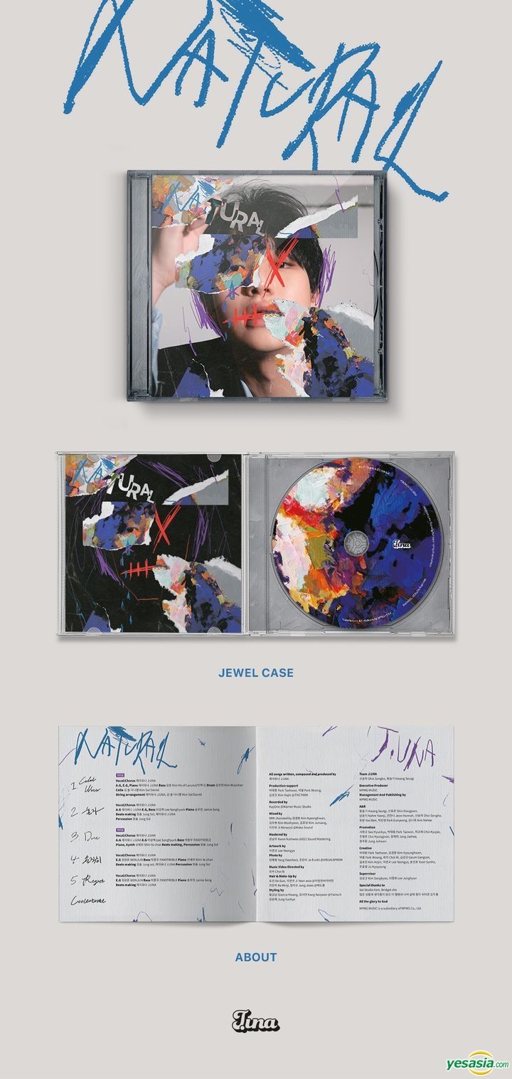 YESASIA: J.UNA EP Album - Natural CD - J.UNA, Master Plan Music Group ...