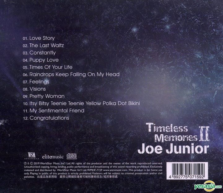 YESASIA: Timeless Memories II (Made In Germany) CD - Joe Junior ...