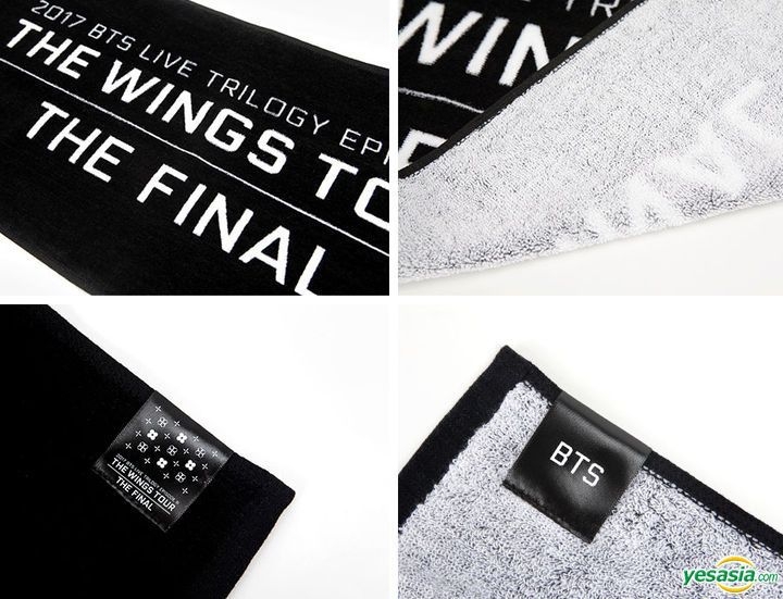 YESASIA: BTS THE WINGS TOUR THE FINAL Towel Celebrity Gifts,MALE STARS ...