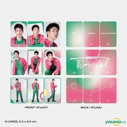 YESASIA: Super Color Series : Off Jumpol - Exclusive Photocard Set ...