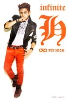 YESASIA: Infinite H Mini Album Vol. 1 - Fly High + Poster in Tube CD ...